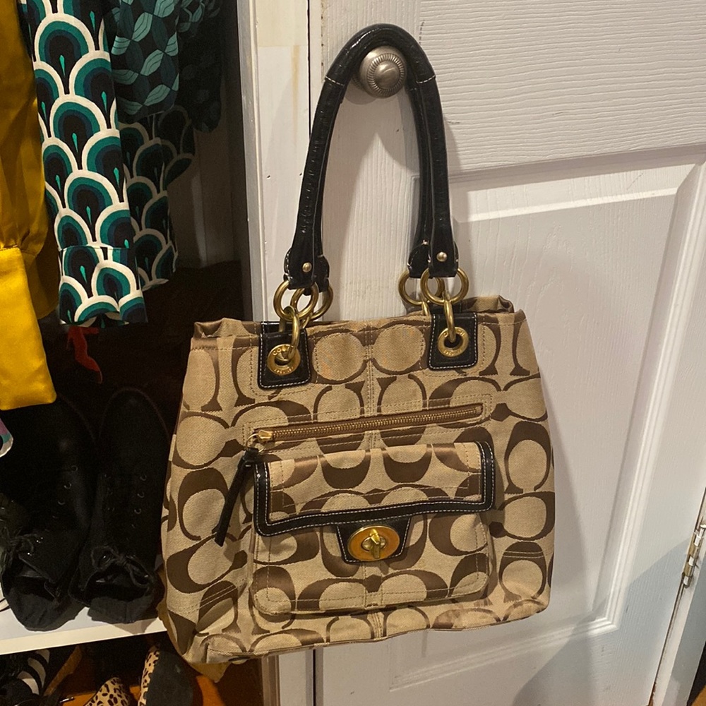 Rare Coach Tote Bag - Gem